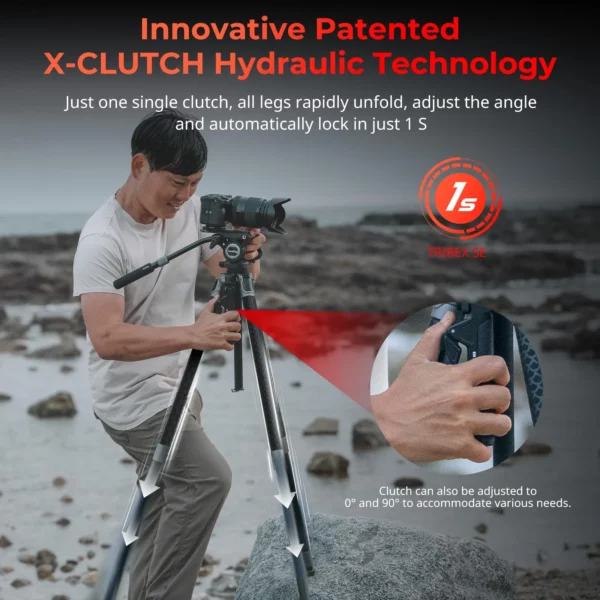 SmallRig SmallRig x Potato Jet TRIBEX SE Hydraulic Tripod 5305 – MK ...